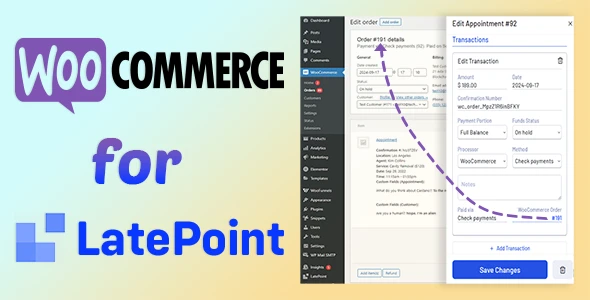 Download WooCommerce for LatePoint (Payments Addon) Nulled WordPress Plugin Free - Claro